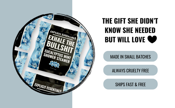 Exhale The Bullshit Shower Puck – Explicit Essentials