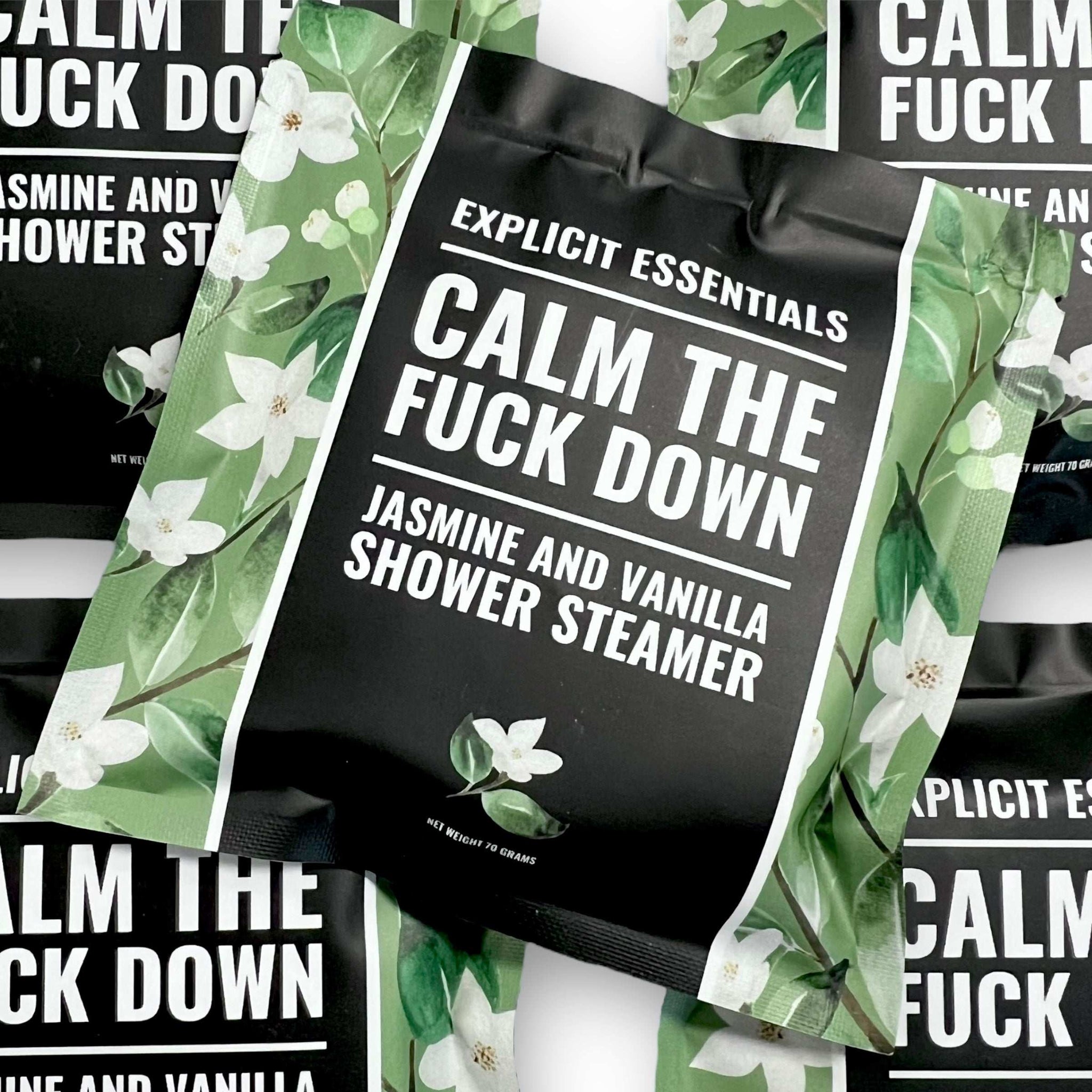 Calm The Fuck Down Shower Puck – Explicit Essentials