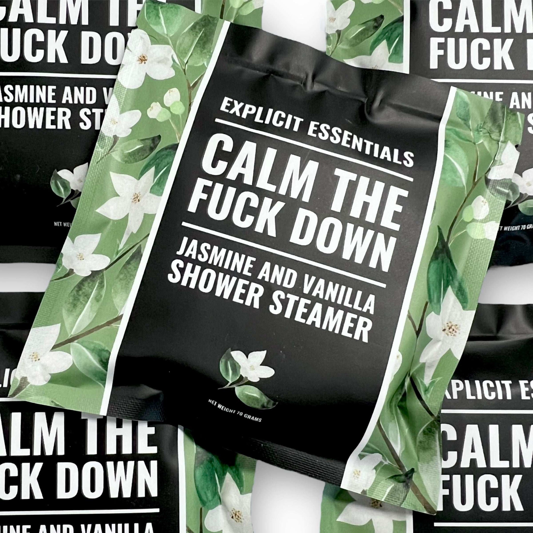 Calm The Fuck Down Shower Puck – Explicit Essentials