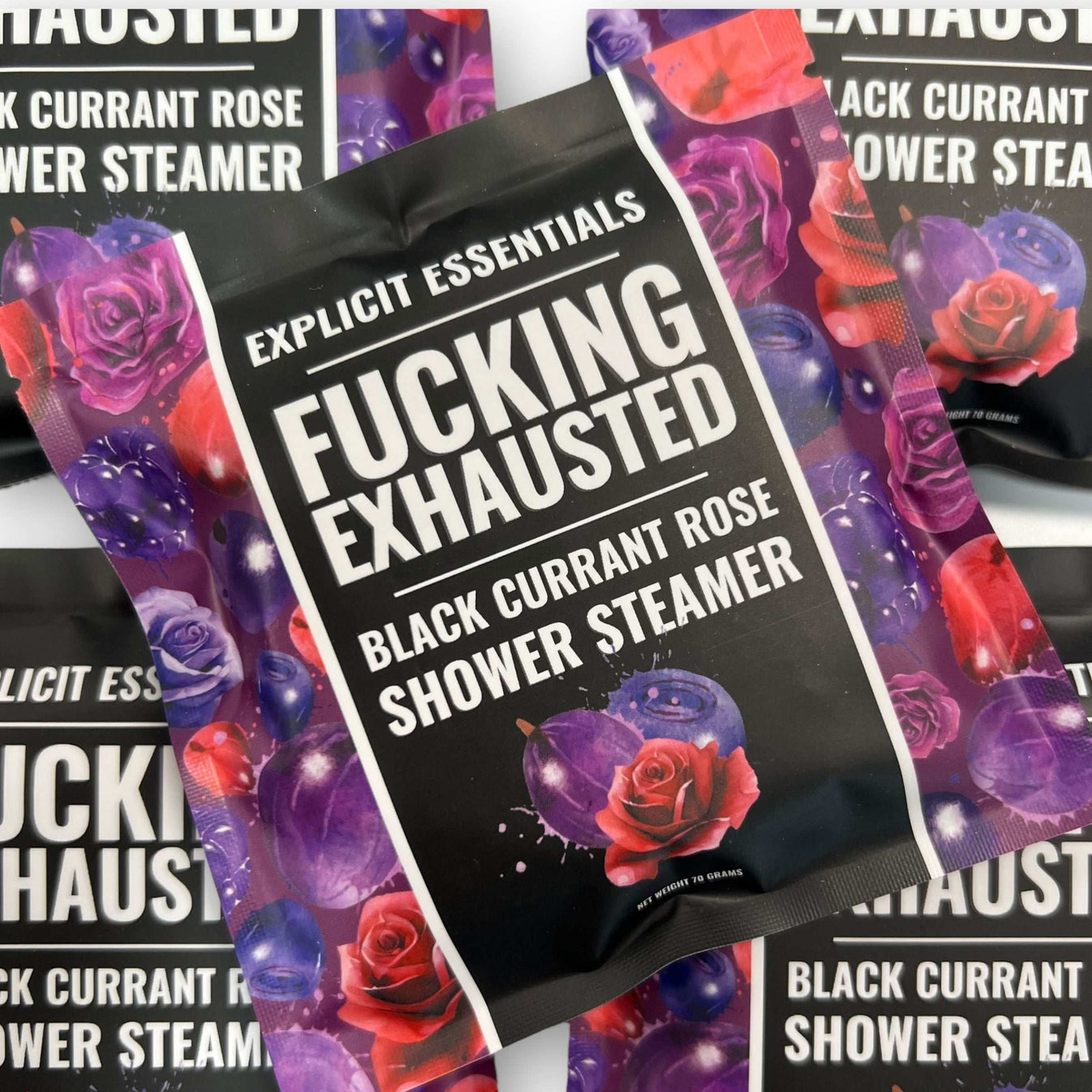 Fucking Exhausted Shower Puck – Explicit Essentials