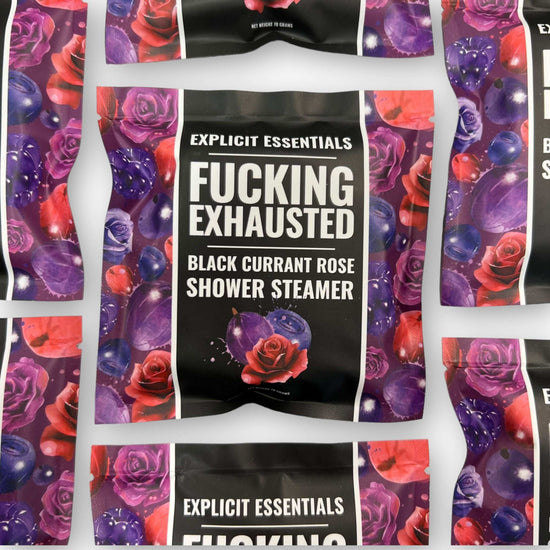 Fucking Exhausted Shower Puck – Explicit Essentials