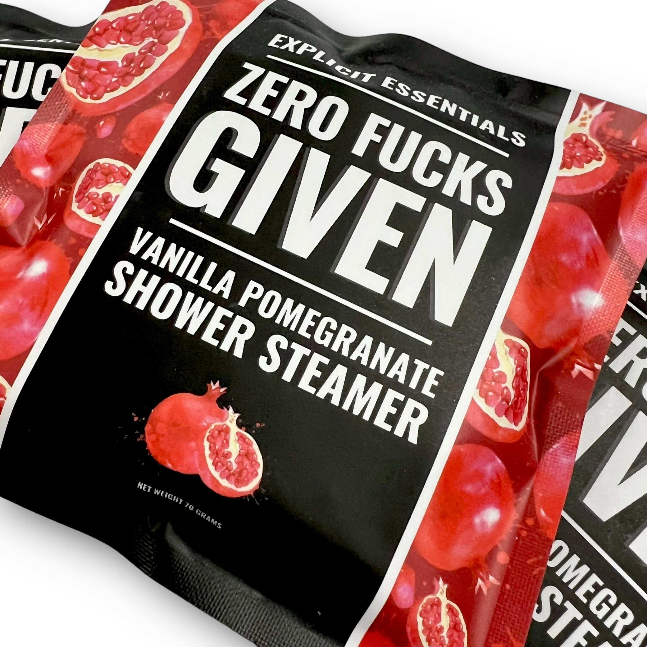 Zero Fucks Given Shower Puck – Explicit Essentials