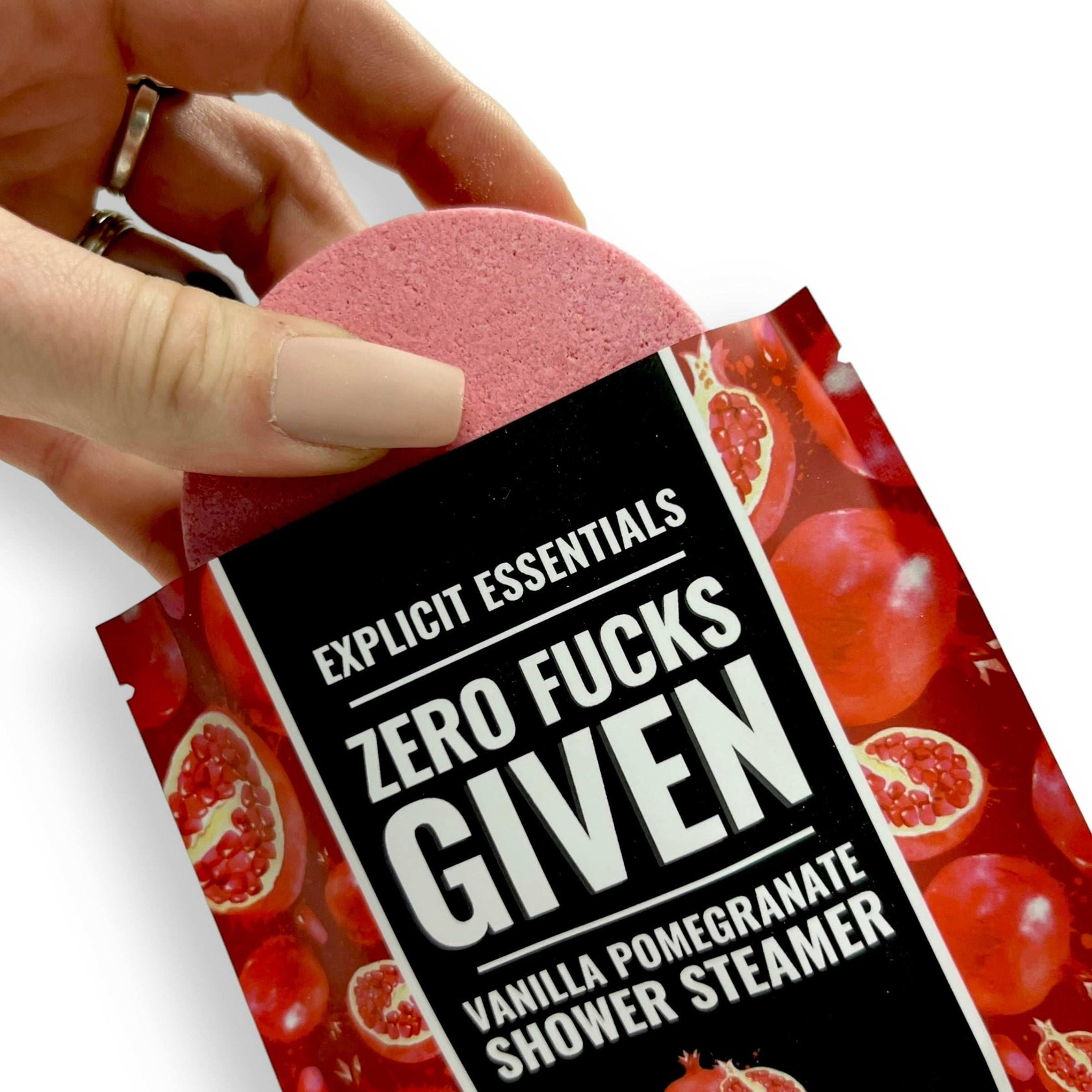 Zero Fucks Given Shower Puck – Explicit Essentials
