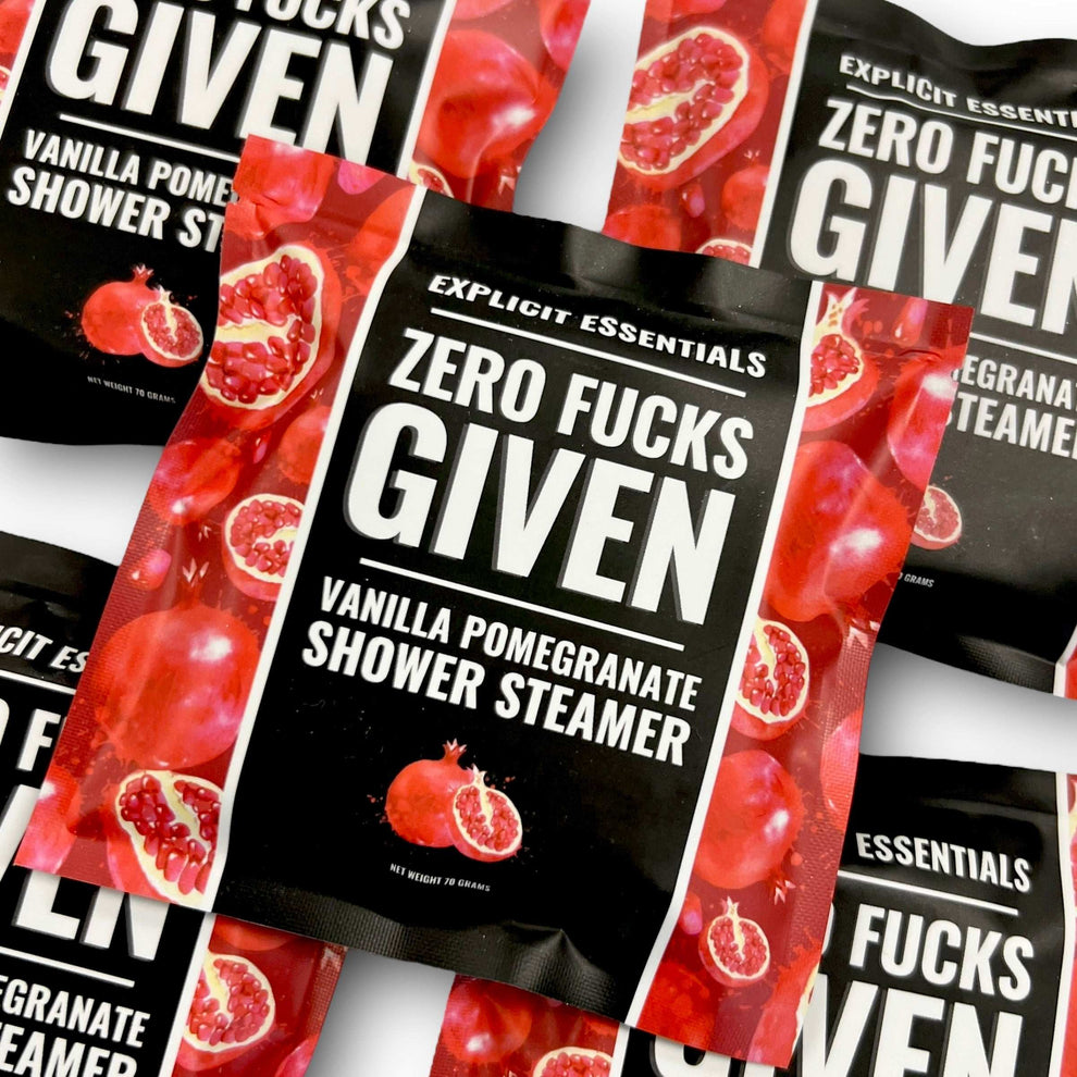 Zero Fucks Given Shower Puck – Explicit Essentials
