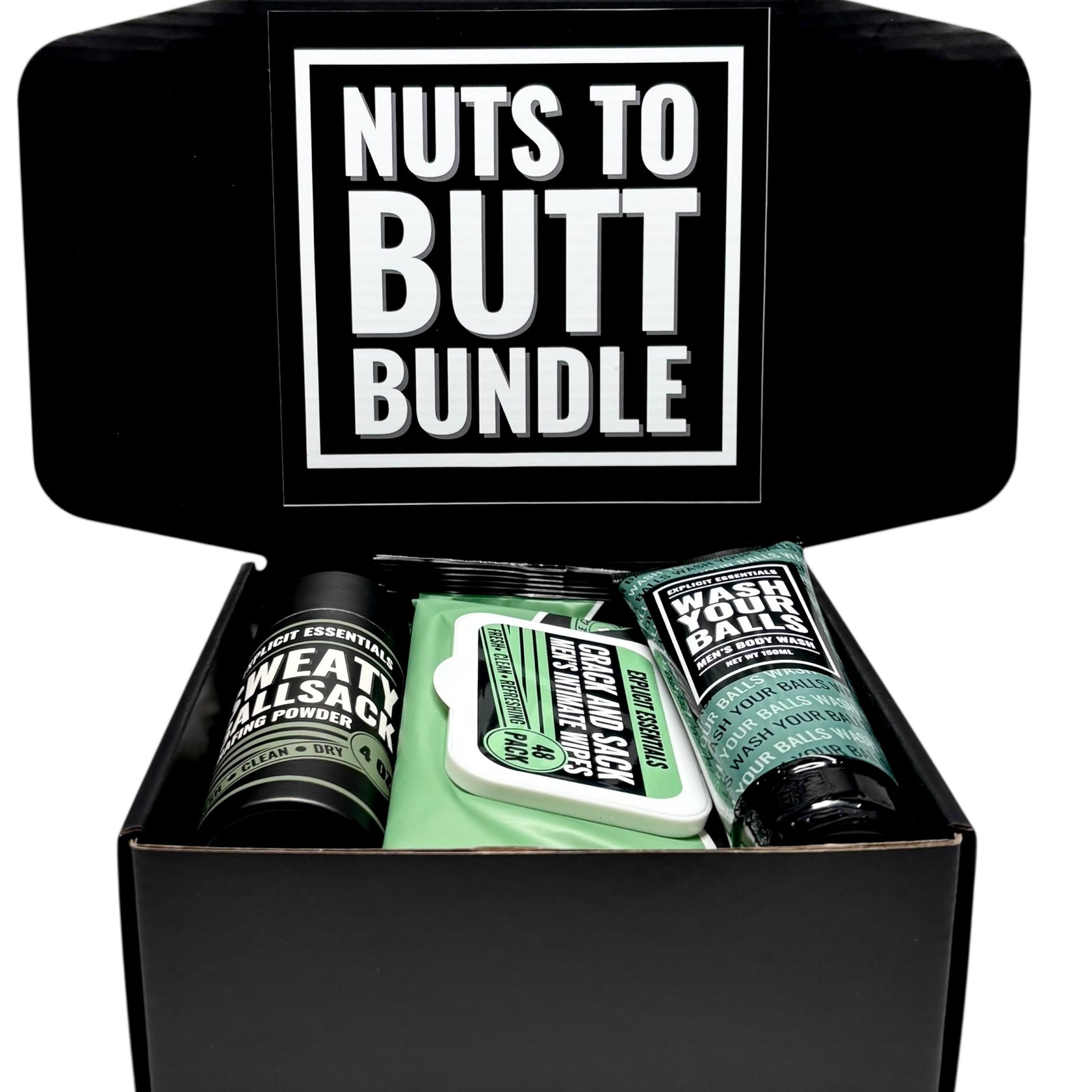 Nuts to Butt Gift Box Set – Explicit Essentials